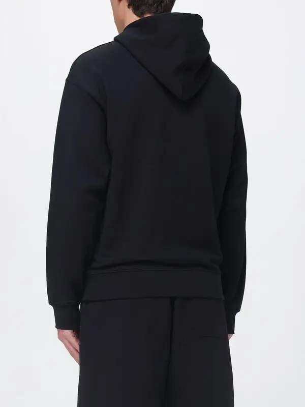 MSGM Cotton Hoodie With Logo