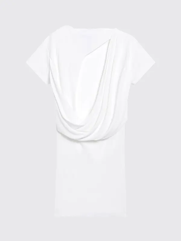 Jacquemus Cut-out Sheath Mini Dress - White