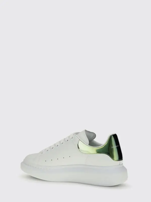 Alexander McQueen Oversize Leather Sneakers - White