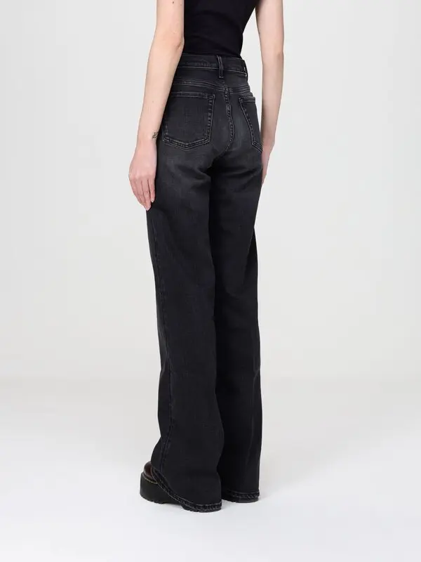 7 For All Mankind Straight Leg Jeans In Denim