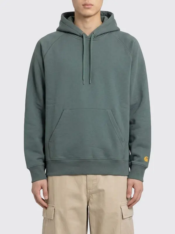 Carhartt Work In Progress Basic Hooded Sweatshirt In Cotton Blend
