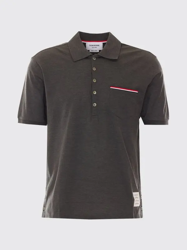 Thom Browne Polo Shirt Colour - Grey