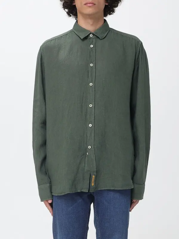 B.D.BAGGIES Basic Cotton Shirt - Green