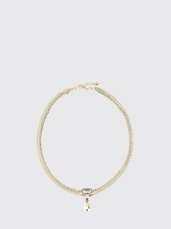Alexander McQueen Brass Necklace With