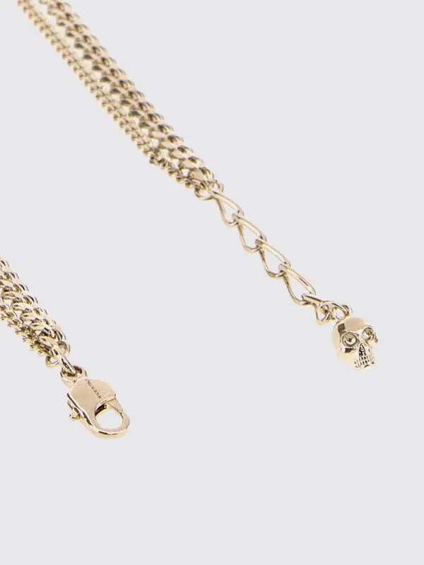 Alexander McQueen Brass Necklace With