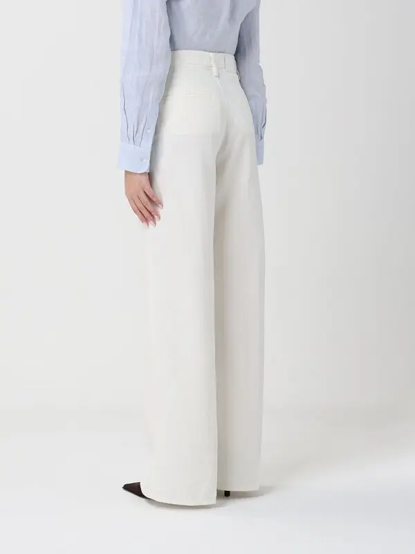 7 For All Mankind Wide Leg Jeans In Denim