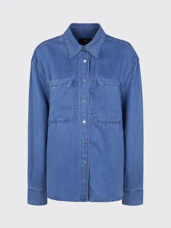 7 For All Mankind Casual Lyocell Shirt