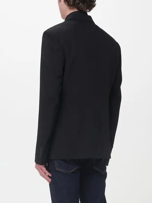 Versace Wool Blend Single Breasted Blazer