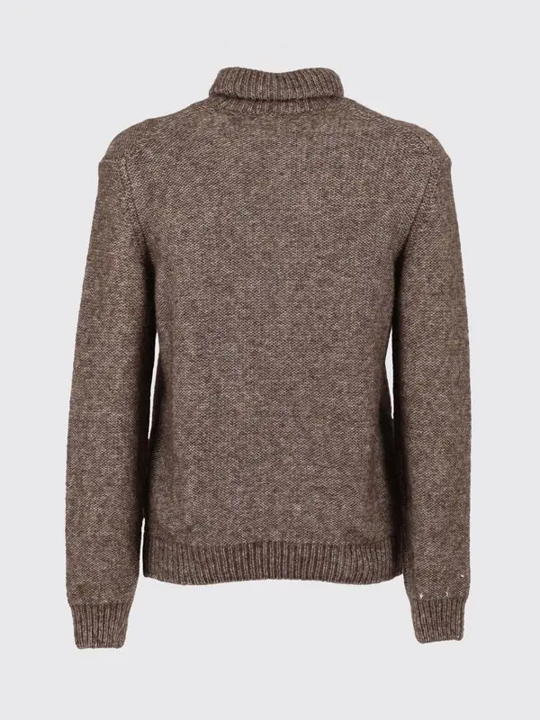 K-WAY Chunky Knit Turtleneck Jumper - Black