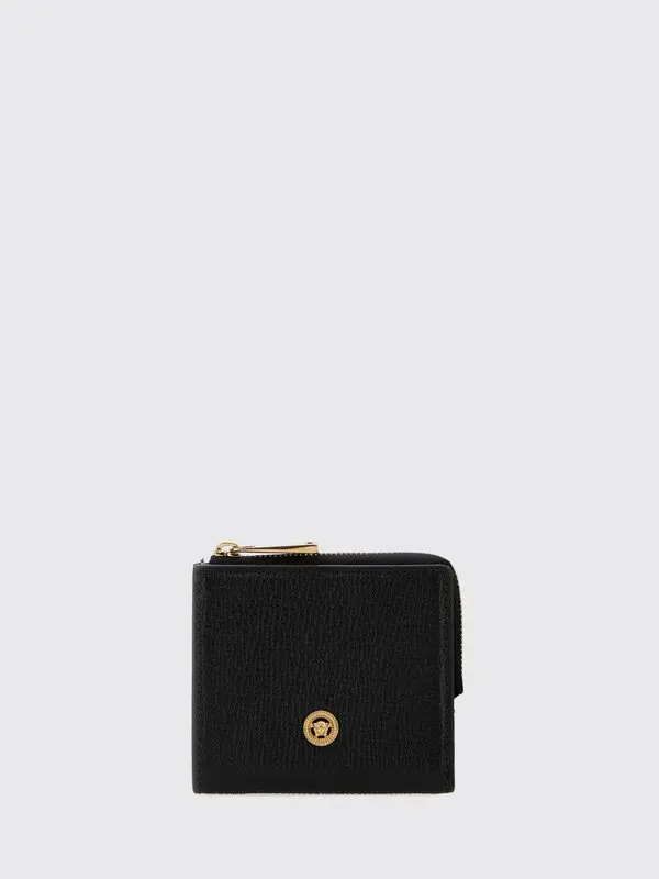 Versace Grained Leather Wallet