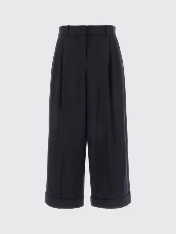 THE ROW Lior High-waisted Wide-leg Wool Palazzo Trousers