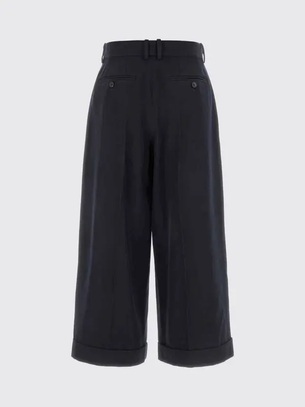 THE ROW Lior High-waisted Wide-leg Wool Palazzo Trousers