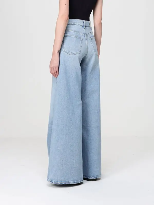 7 For All Mankind Flare Jeans In Stretch Denim