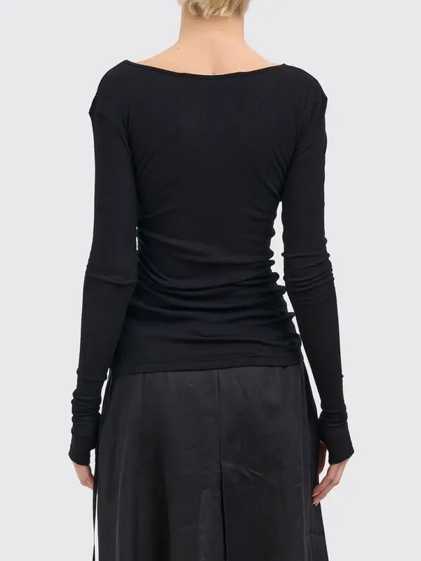 Isabel Benenato Cotton Blend Top