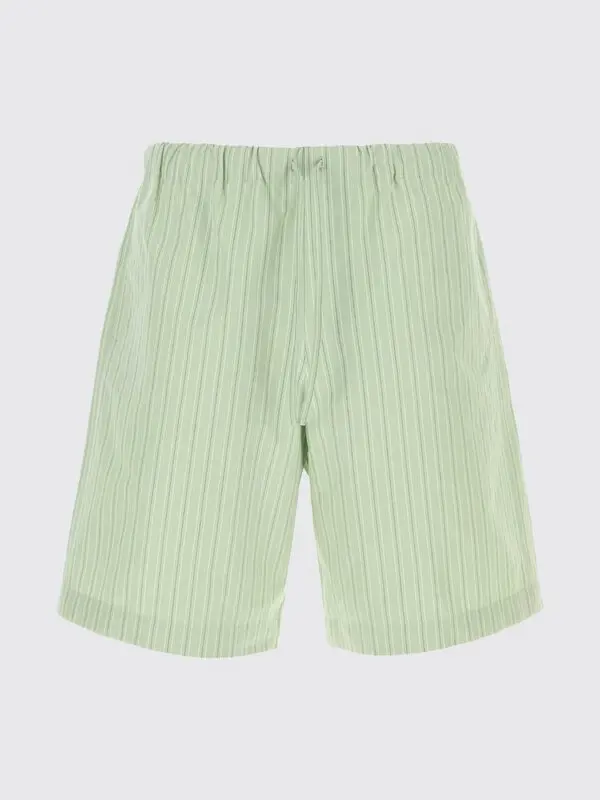 Dries Van Noten Striped Cotton Drawstring Shorts
