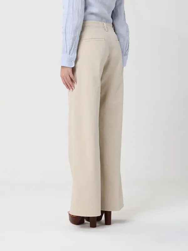 7 For All Mankind Cotton Denim Wide Leg Jeans