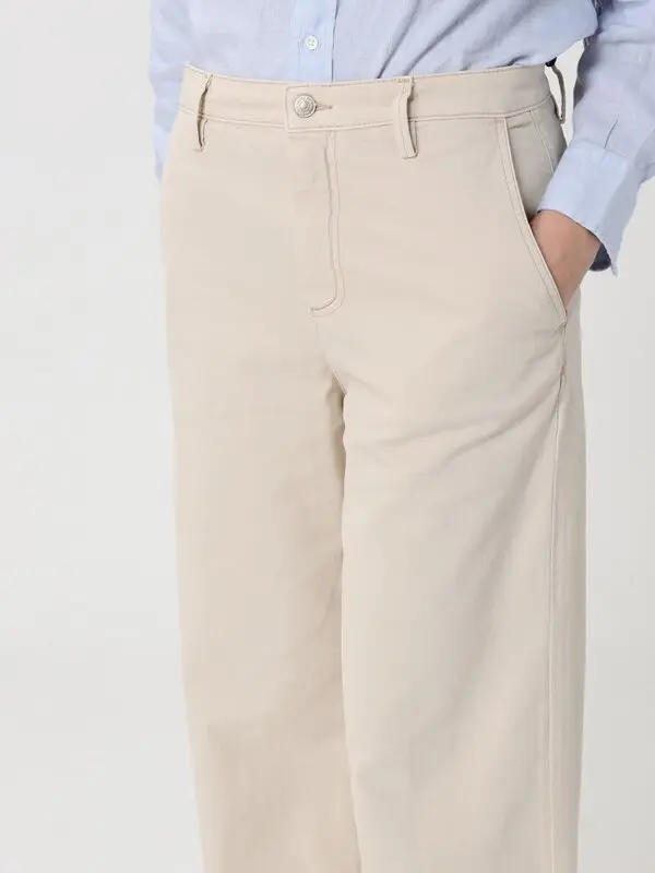 7 For All Mankind Cotton Denim Wide Leg Jeans
