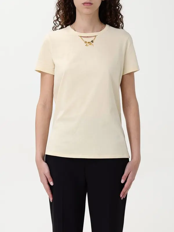 Elisabetta Franchi T-shirt Colour - Lemon