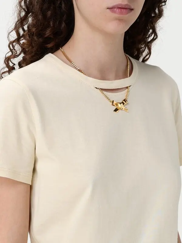Elisabetta Franchi T-shirt Colour - Lemon