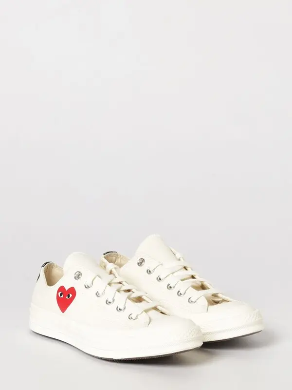 CONVERSE X COMME DES GARONS PLAY Chuck Taylor 70 Low Top Sneakers - Beige