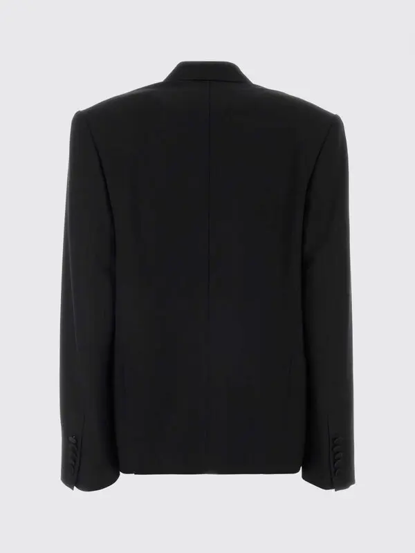 Dries Van Noten Double-breasted Wool Blend Blazer