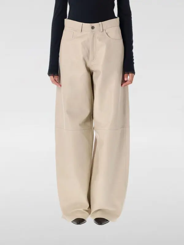 HAIKURE Wide Leg Trousers - Beige