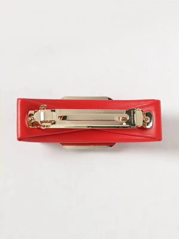 FERRAGAMO Vara Calfskin Hair Clip