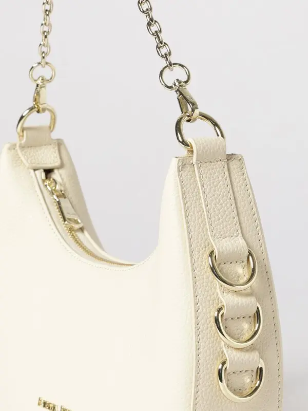 Patrizia Pepe Grained Leather Bag - White