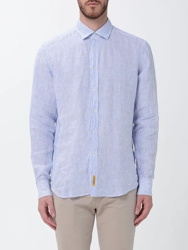B.D.BAGGIES Basic Cotton Shirt - Sky