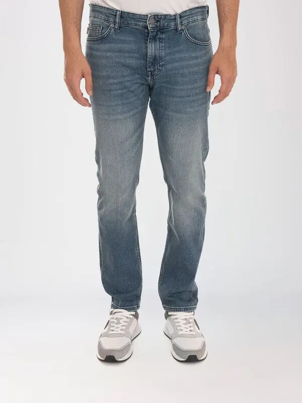 BOSS Slim Fit Skinny Jeans In Stretch Cotton - Denim