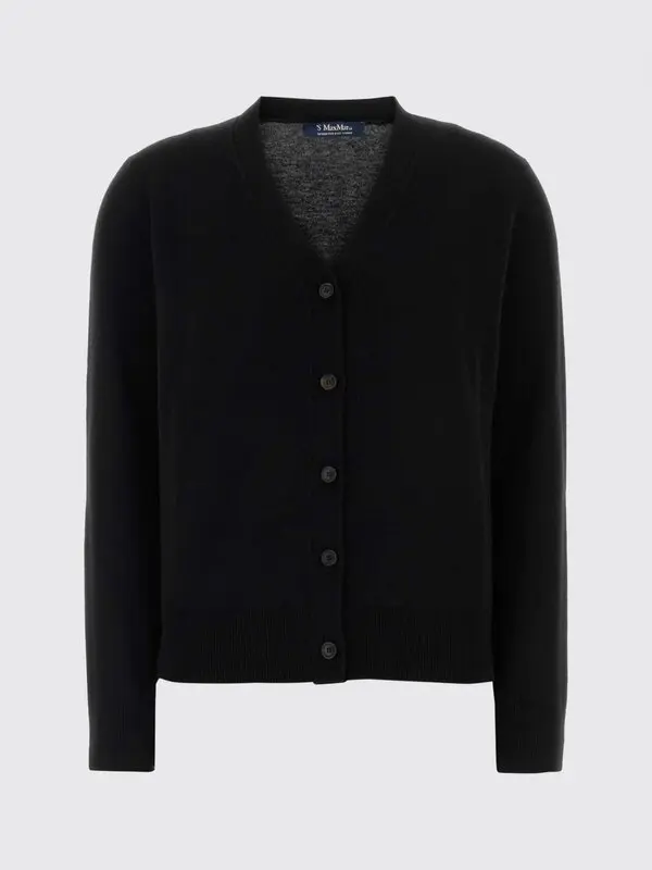 Max Mara Wool Cardigan - Black