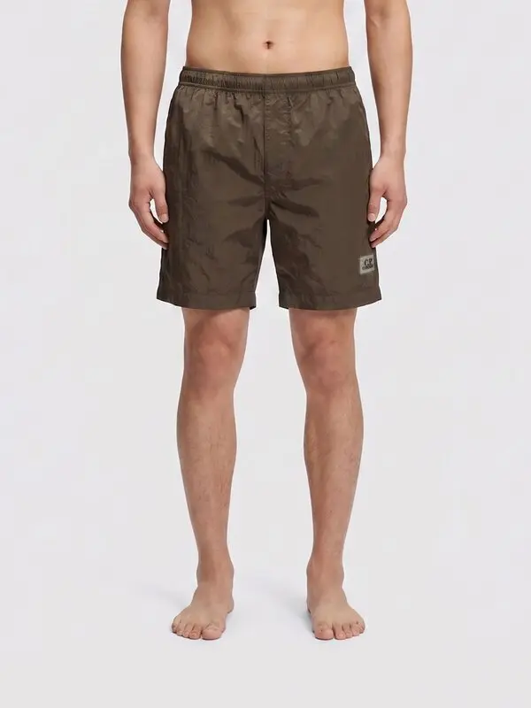 C.P. COMPANY Boxer Swim Shorts - Green