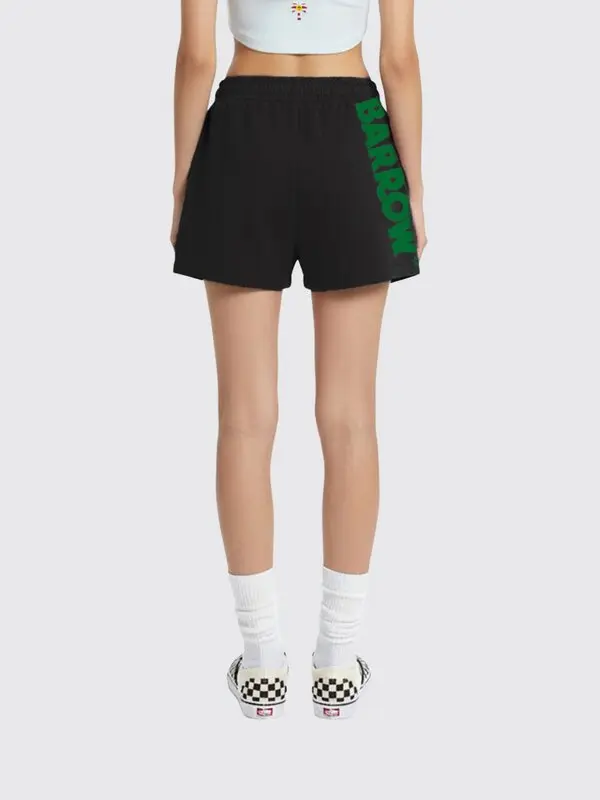BARROW Cotton Sport Shorts - Black