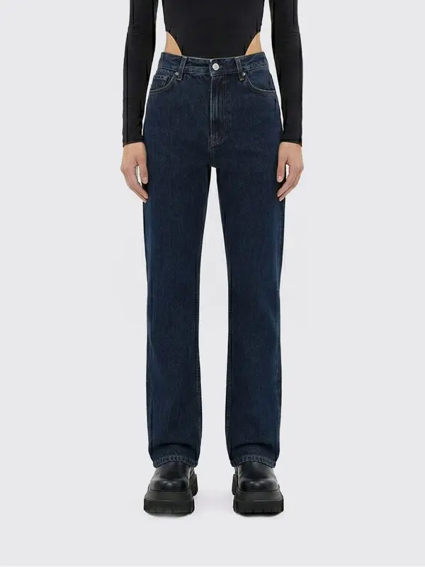 TOTEME Straight Cotton Denim Jeans