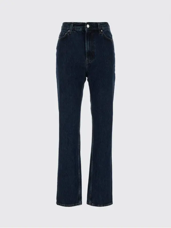 TOTEME Straight Cotton Denim Jeans