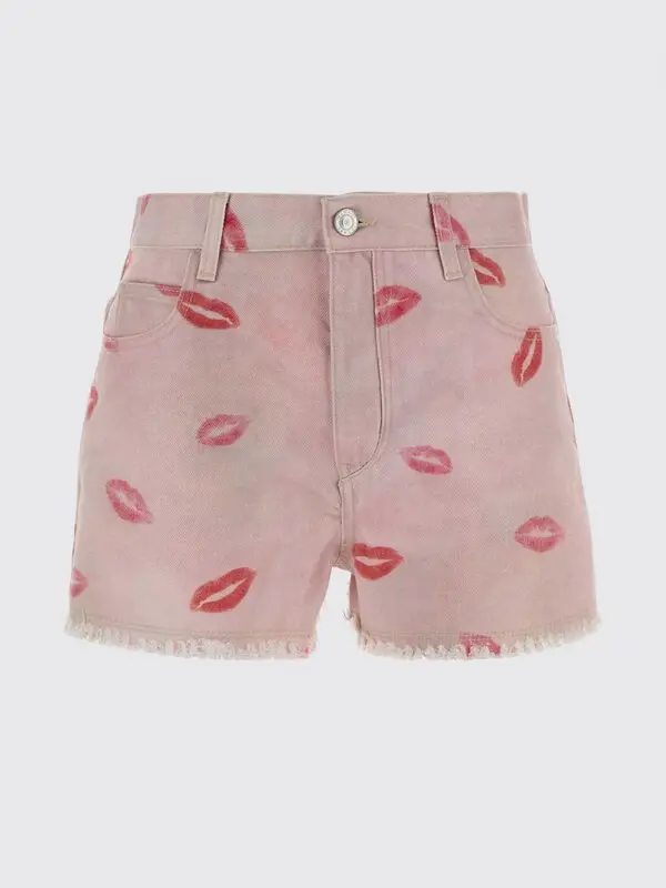 Isabel Marant Étoile Printed Denim Shorts