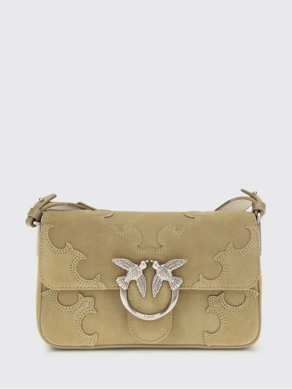 Pinko Love Bag One Slouchy Suede Bag