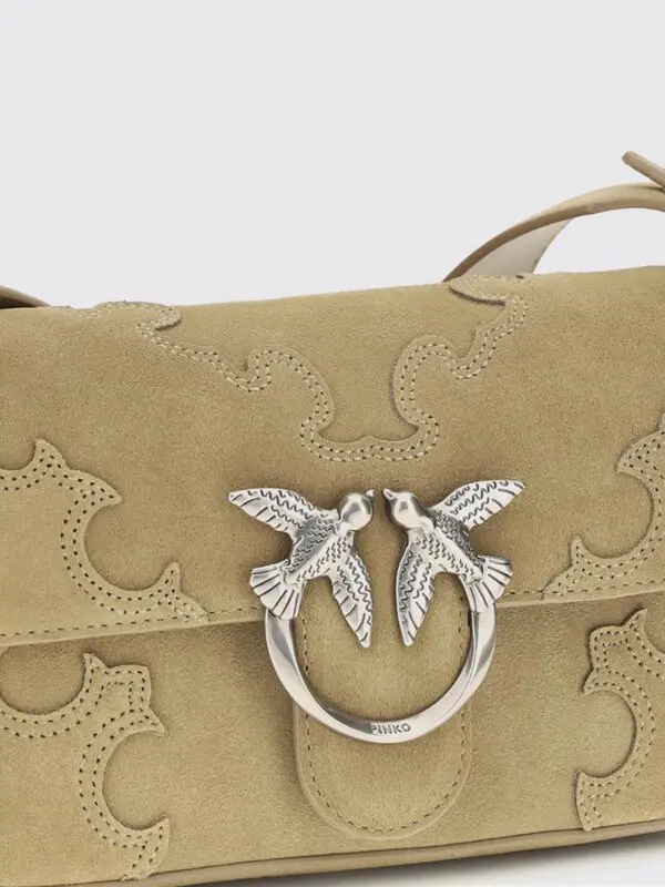 Pinko Love Bag One Slouchy Suede Bag