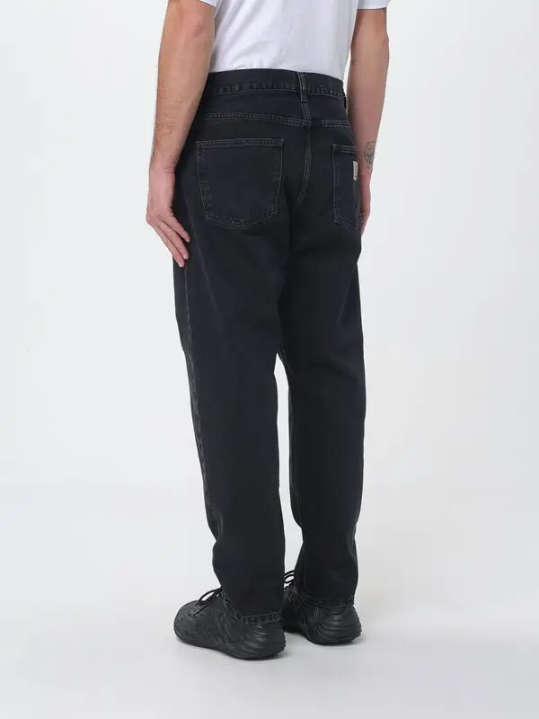 Carhartt Work In Progress Newel Jeans In Organic Denim - Black