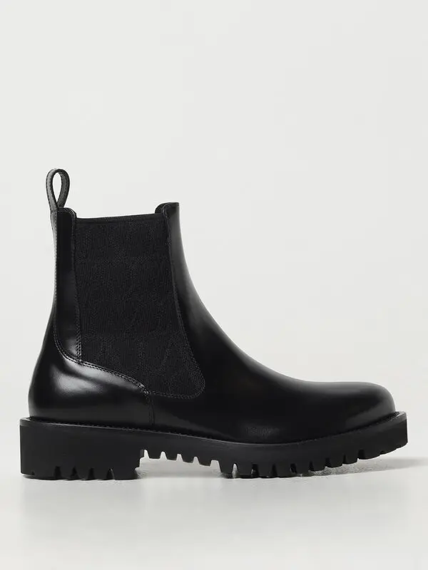 Valentino Garavani Leather Chelsea Boots