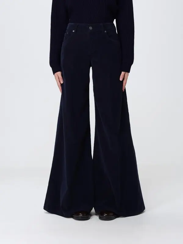 DONDUP Wide Leg Corduroy Trousers