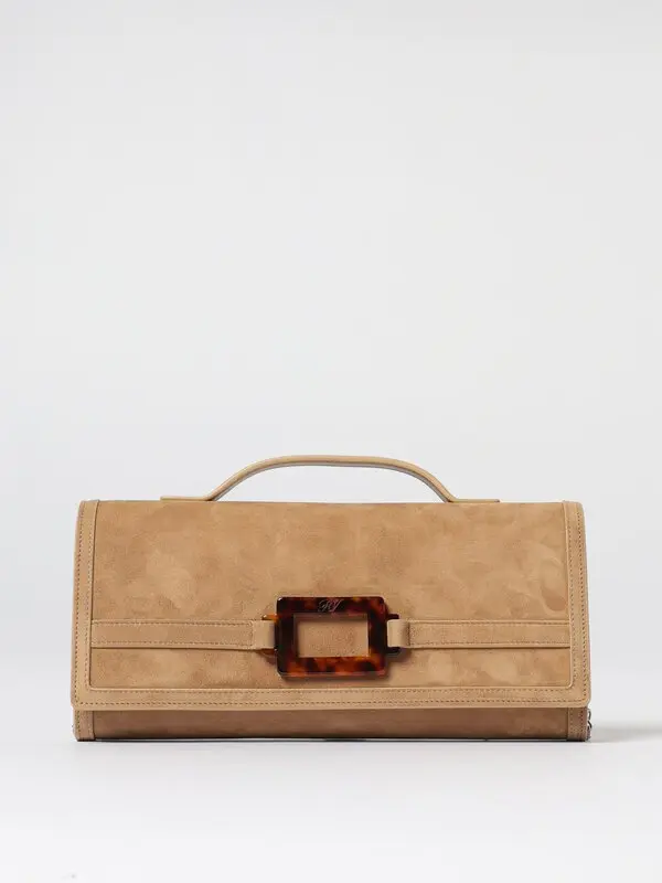 ROGER VIVIER Clutch With Buckle Detail