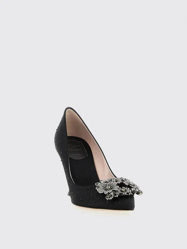 ROGER VIVIER Embellished Pointed Toe Pumps