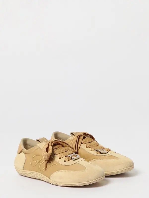 ROGER VIVIER Athletic Sneakers With Embellished Logo