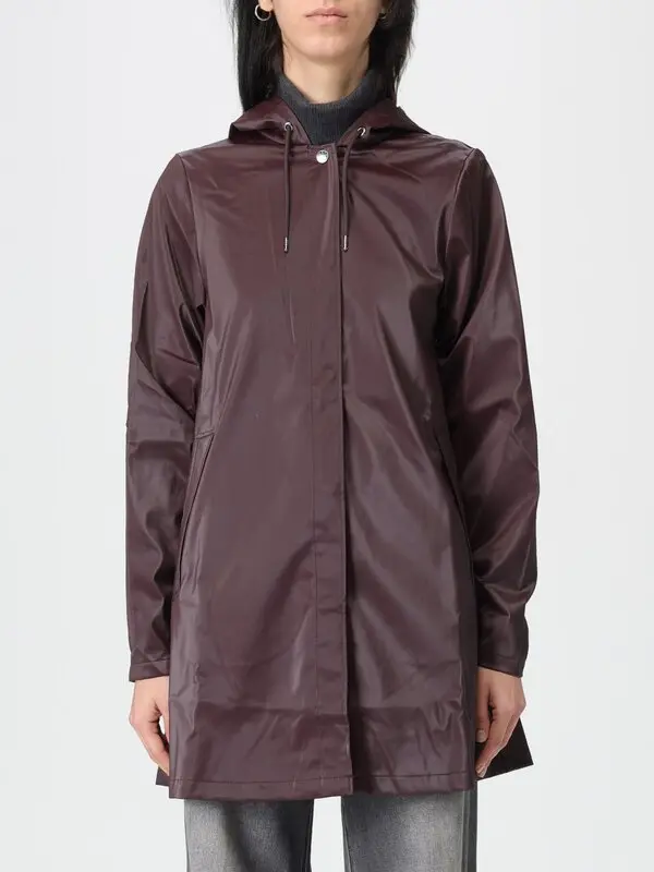 Rains Jacket Colour - Burgundy