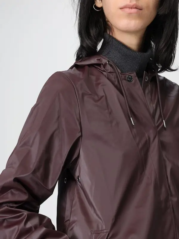 Rains Jacket Colour - Burgundy