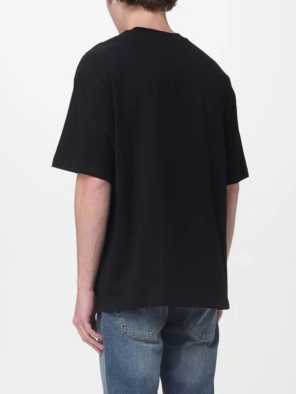 Versace Oversized Cotton T-shirt With Logo