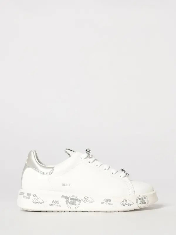 Premiata Belle Low Top Leather Trainers