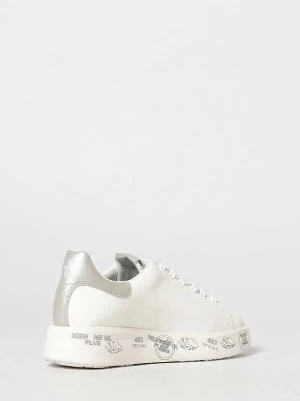 Premiata Belle Low Top Leather Trainers