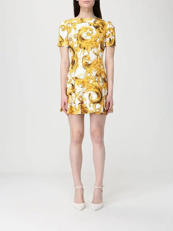 Versace Stretch Jersey Mini Dress